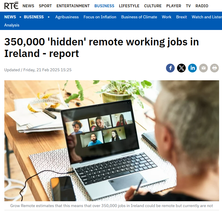 The Hidden Opportunity in Ireland’s Remote Work Data - Grow Remote